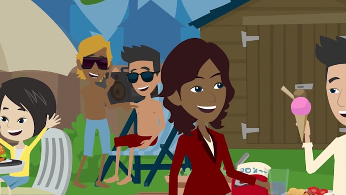 Make eye catching 2d animation explainer video by Buraqstudio7 | Fiverr