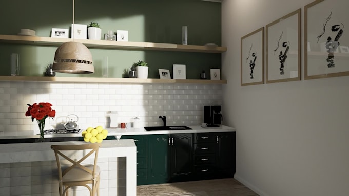 Create 3d interior using 3ds max,corona,lumion,d5 render by Netravisual | Fiverr