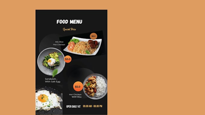 Elegant restaurant menu design creative food menu layout by ...