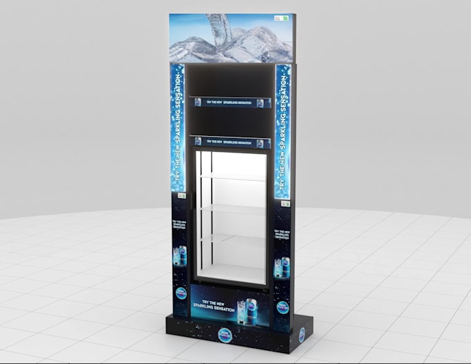 Design displays, racks, stalls, podiums for your products by Pkblasters ...