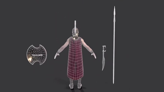 Rig3d character in blender,3dmax in maya,3d humanoid, rig 3d model by ...