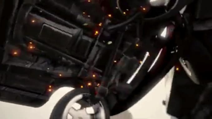 Create you a realistic forensic car crash crime accident scene ...