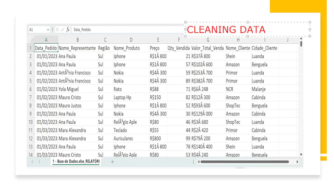 Do data cleaning and formating by Jdsaprendiz | Fiverr