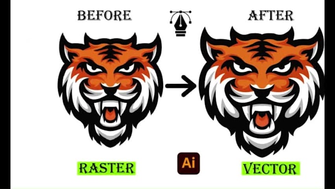 Perfectly vector tracing logo or image in adobe illustrator by Seoyouno ...