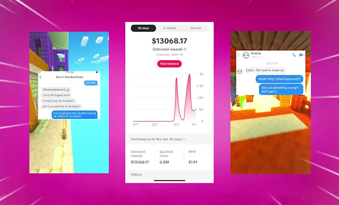 Create text message reddit stories for tiktok automation by ...