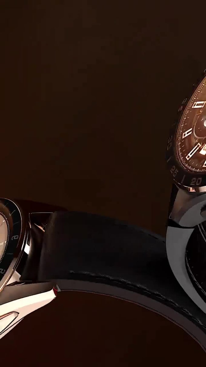 Do 3d watch animation video 3d wristwatch animation 3d cgi watch model ...