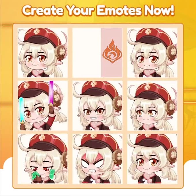 Create custom animated emotes gif, chibi emotes for kick, twitch ...