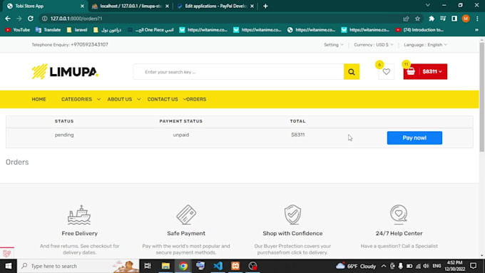 Develop a website using laravel framework by Mohammedkh358 | Fiverr