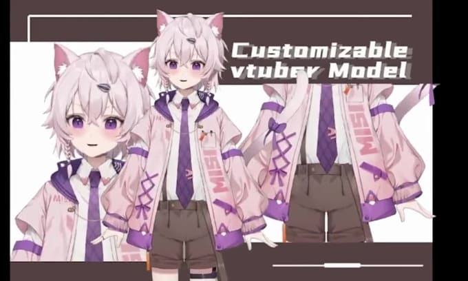 Create high quality custom pngtuber vtuber character png tuber 2d ...