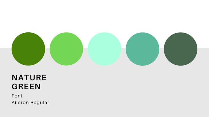 Design personalized color pallet and suggest fonts by Anaxarts | Fiverr