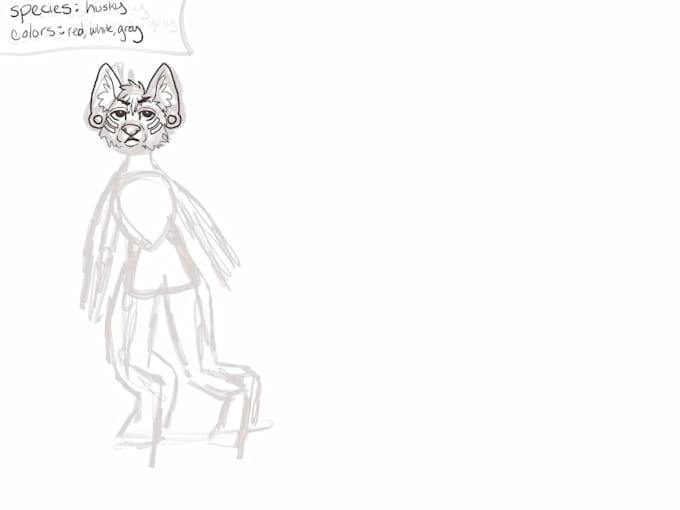 Digitally create a unique fursona by Jesscompton | Fiverr