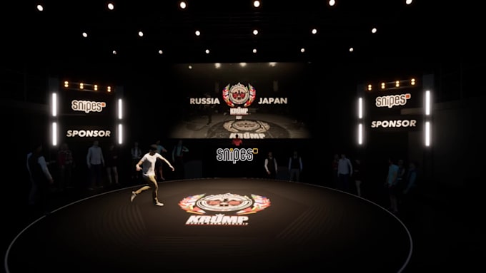 Design professional tv programs set, tv show studios,news 3d by ...