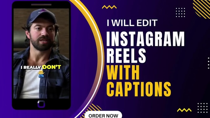 Edit tiktok, instagram reels with animated engaging captions by ...