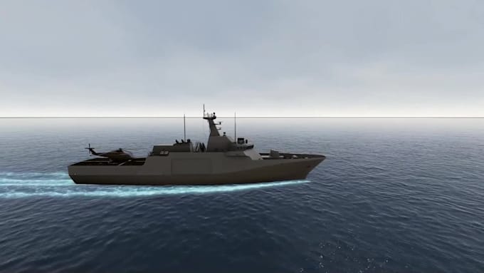 Do 3d ship design yacht animation 3d boat model ship animation 3d ...