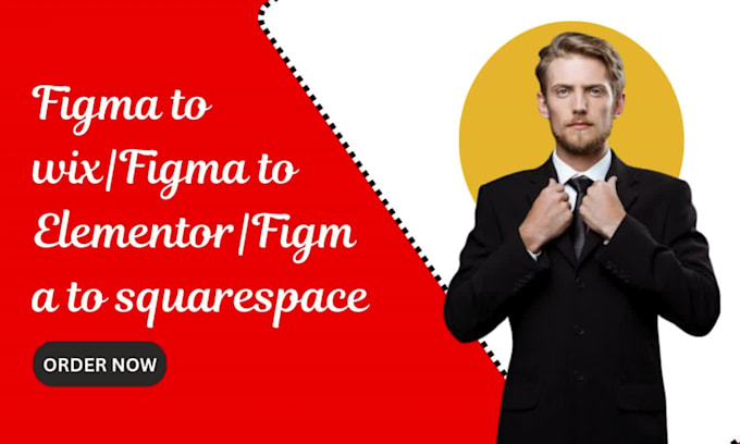 Figma to wix figma to elementor figma to squarespace and figma to wix by Anointed_wilson | Fiverr