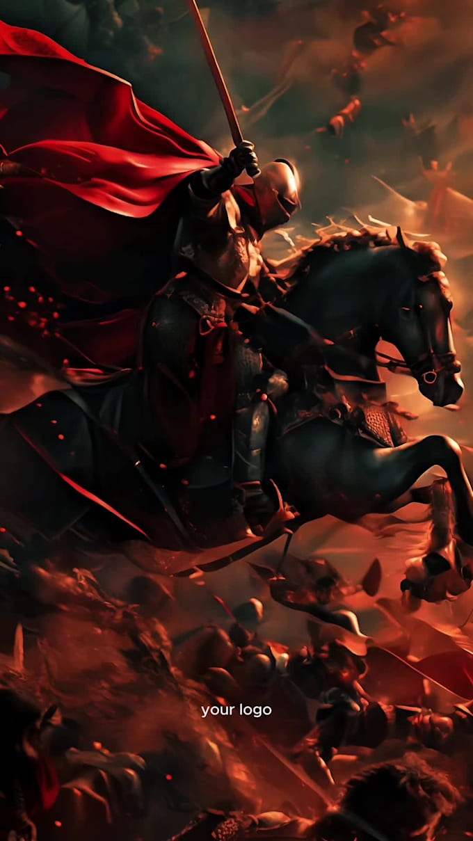 Create a motivation video using anime ,warriros ,samurai and movie ...