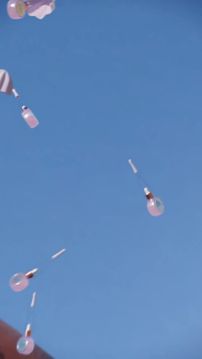 Render 3d anamorphic animation, 3d billboard anamorphic animation, cgi ...