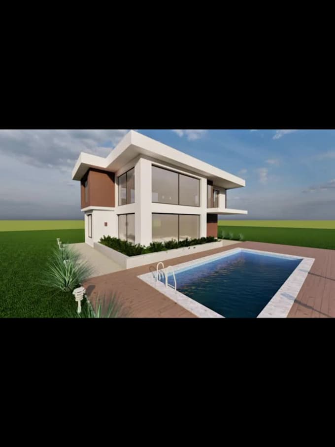 Design your house floor plan and 3d model using archicad, autocad ...