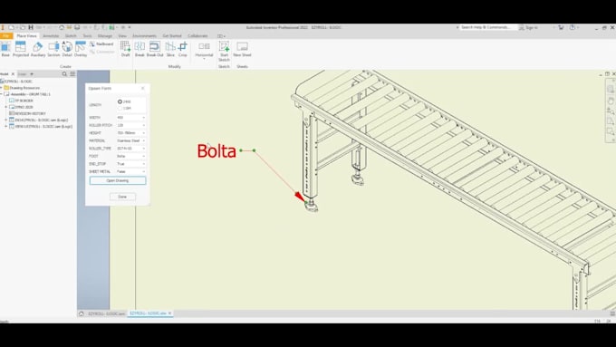Automate your model and drawings on inventor using vba and ilogic by Designengineer1 | Fiverr