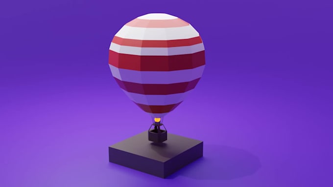 Create low polly 3d models for games and web by Woi_studio | Fiverr