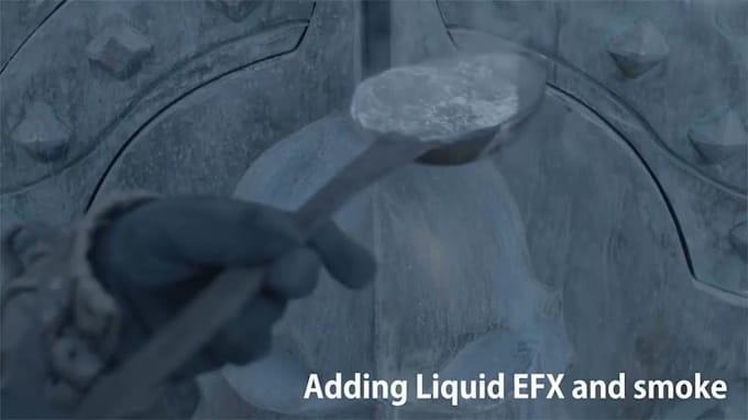 Do fire explosion, 3d fluid, and water simulation visual effects 3d cgi vfx by Omoarome | Fiverr