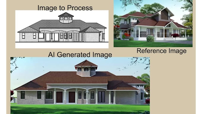 Transform autocad 2d drawings into a realistic 3d ai image by ...