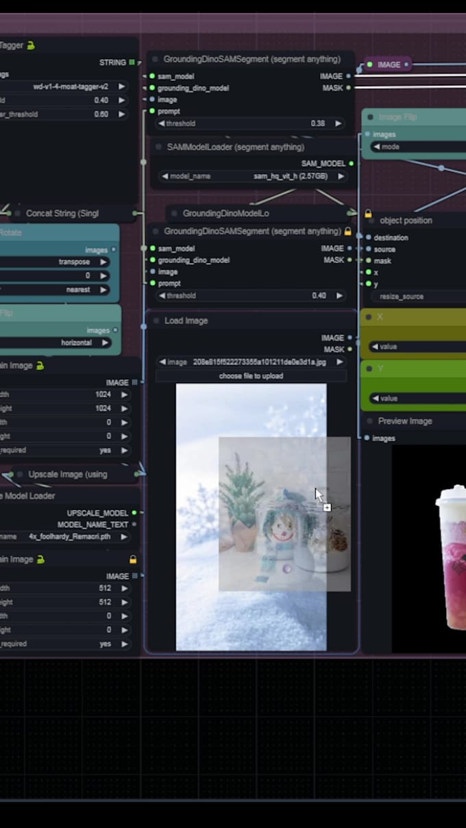 Comfyui workflow for product promotion by Nguyenquynharch | Fiverr