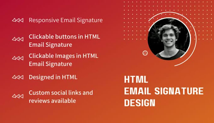 Set your email signature in html email signature designing from any ...