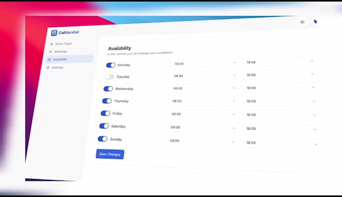 Build a full stack calendly clone project by Haytamt | Fiverr