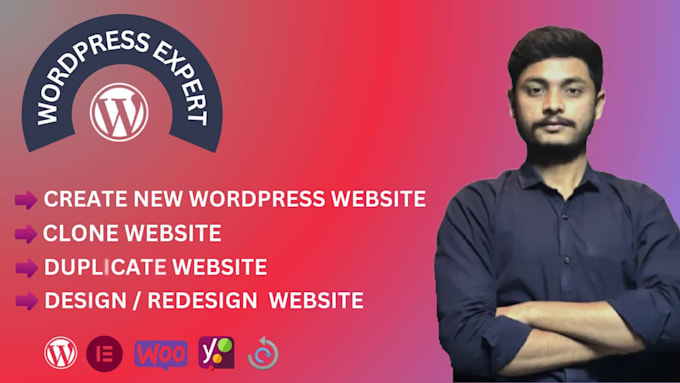 Build, clone, revamp and responsive wordpress website design by Ebad_developer | Fiverr