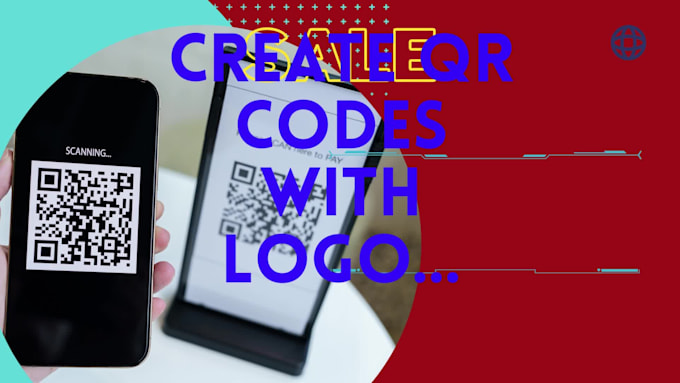 Create qr codes with logo in 30 minutes by Thilakarathna96 | Fiverr