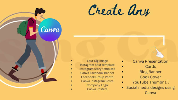 Create any design using canva by Himanshu_sh_77 | Fiverr