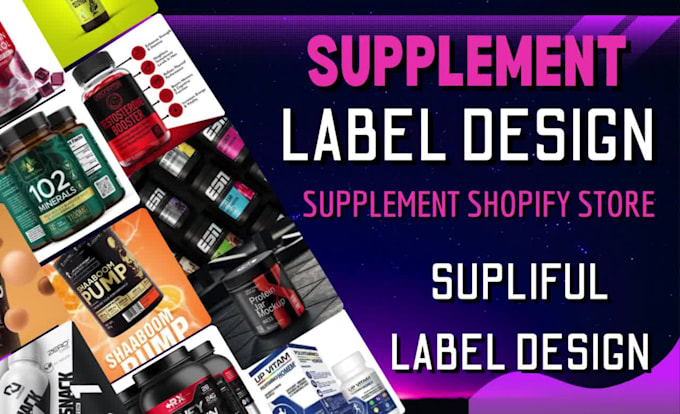 Supplement label design product label packaging design cosmetics label ...