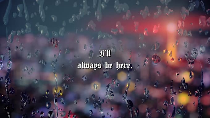 Create a minimal hq animated lyric video for your song by ...