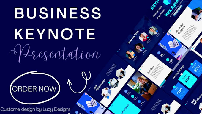 Design stunning keynote or powerpoint presentation by Lucy_designz | Fiverr