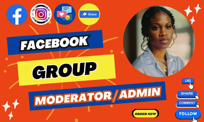 Be your dedicated facebook group, page moderator, admin or manager by ...