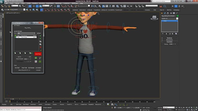 Animaze 3d rig, ue5 skelton,blender rig, animate face morps, ik fk rig ...