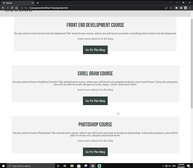 Make a website for you by Giorgi20201 | Fiverr