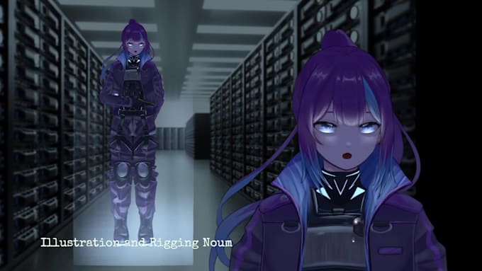 Design and rig live2d vtuber model at low cost by Maki0204 | Fiverr