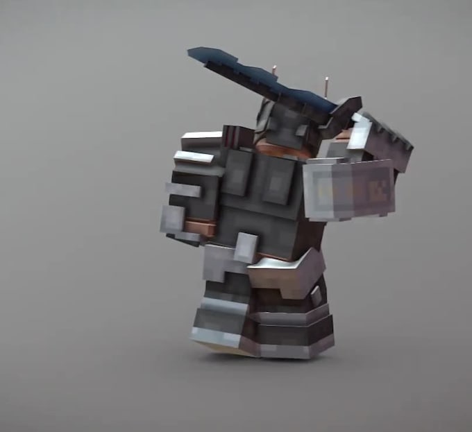 Model roblox props like armor, clothes in blender 3d by Tete1230 | Fiverr