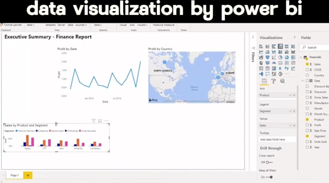 Visualize data in power bi format by Abolfazl2002 | Fiverr