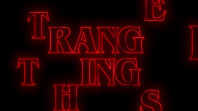 Create custom stranger things cinematic intro with your text by ...