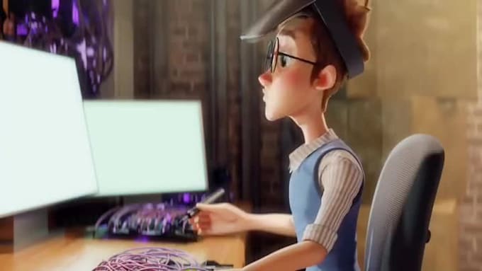 Make 3d character animation 3d cartoon videos animation 3d rigging ...