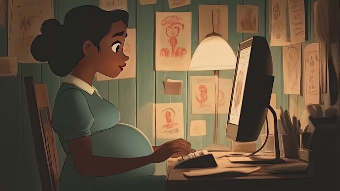 Create ai music video for your song in cartoon illustration style by ...