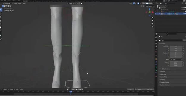 Rig 3d in blender,fix rig error,daz studio rig,ik fk rig,controller ...