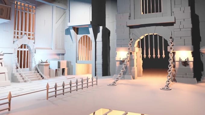 Design video game levels and 3d models by Vortexvisionz | Fiverr