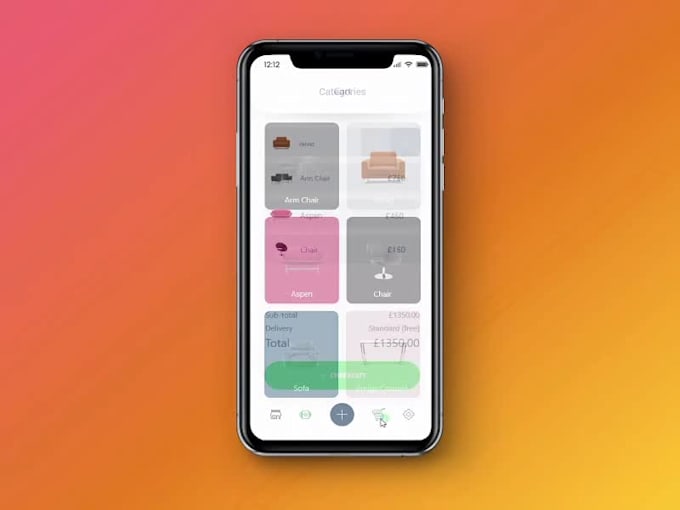 Create ecommerce mobile app ui ux design using figma, adobe xd and ...