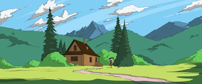 Make 2d cartoon frame by frame animations by Tinbell | Fiverr