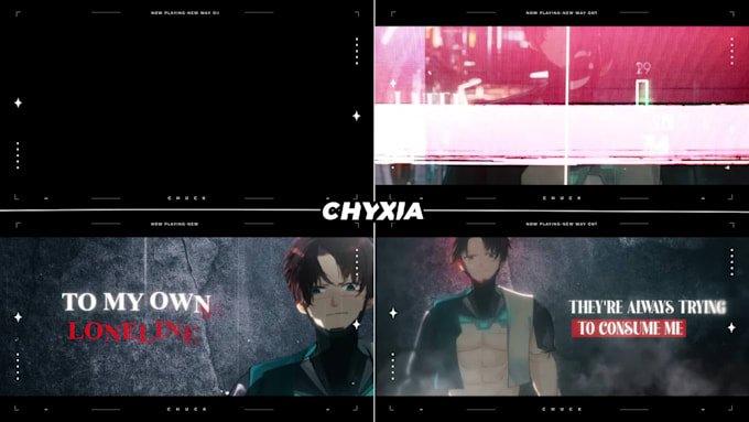 Anime style music video for vtuber utaite youtaite by Chyxia | Fiverr