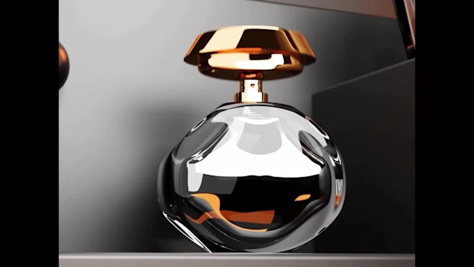 3d perfume animation perfume bottle model 3d fragrance cgi 3d product ...